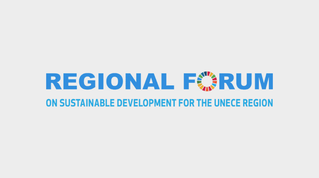 Preparation for the UN ECE Regional Forum on Sustainable Development ...