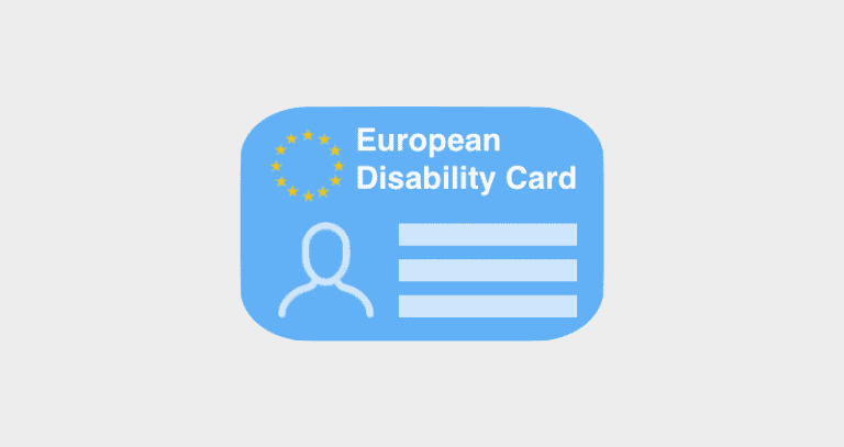 The European Disability Card and European Parking Card are formally ...