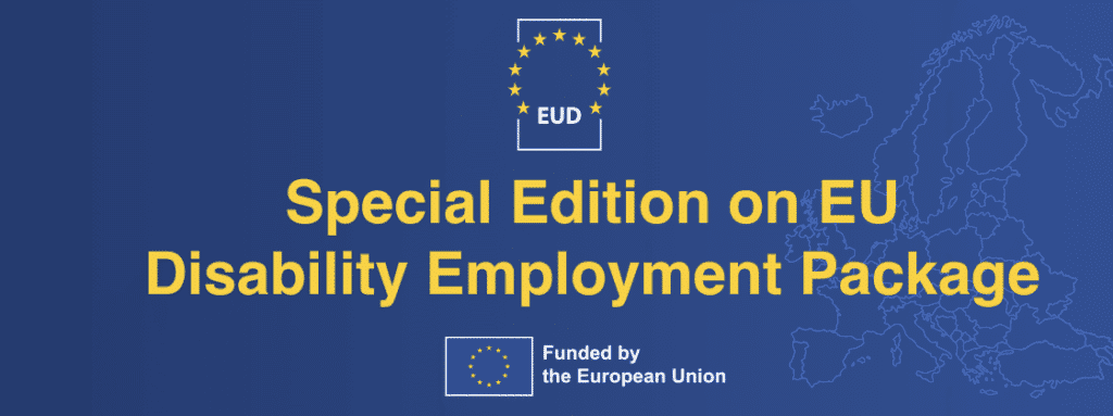 How can the EU Disability Employment Package support the increased ...