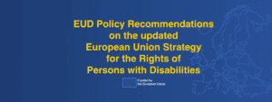 EUD Policy Recommendations on the updated European Union Strategy for ...